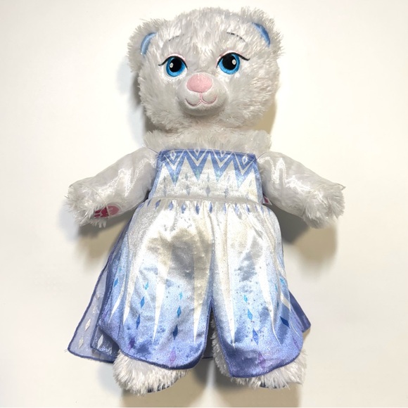 Build-A-Bear | Toys | Buildabear Disney Frozen Princess Elsa White Blue ...